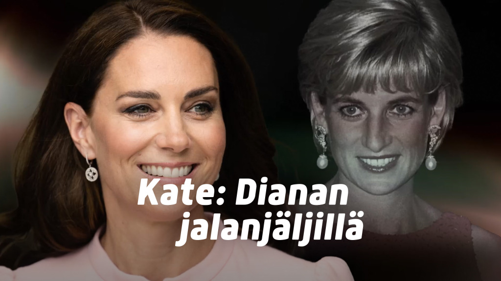 Kate: Dianan jalanjäljillä | TV-lähetykset