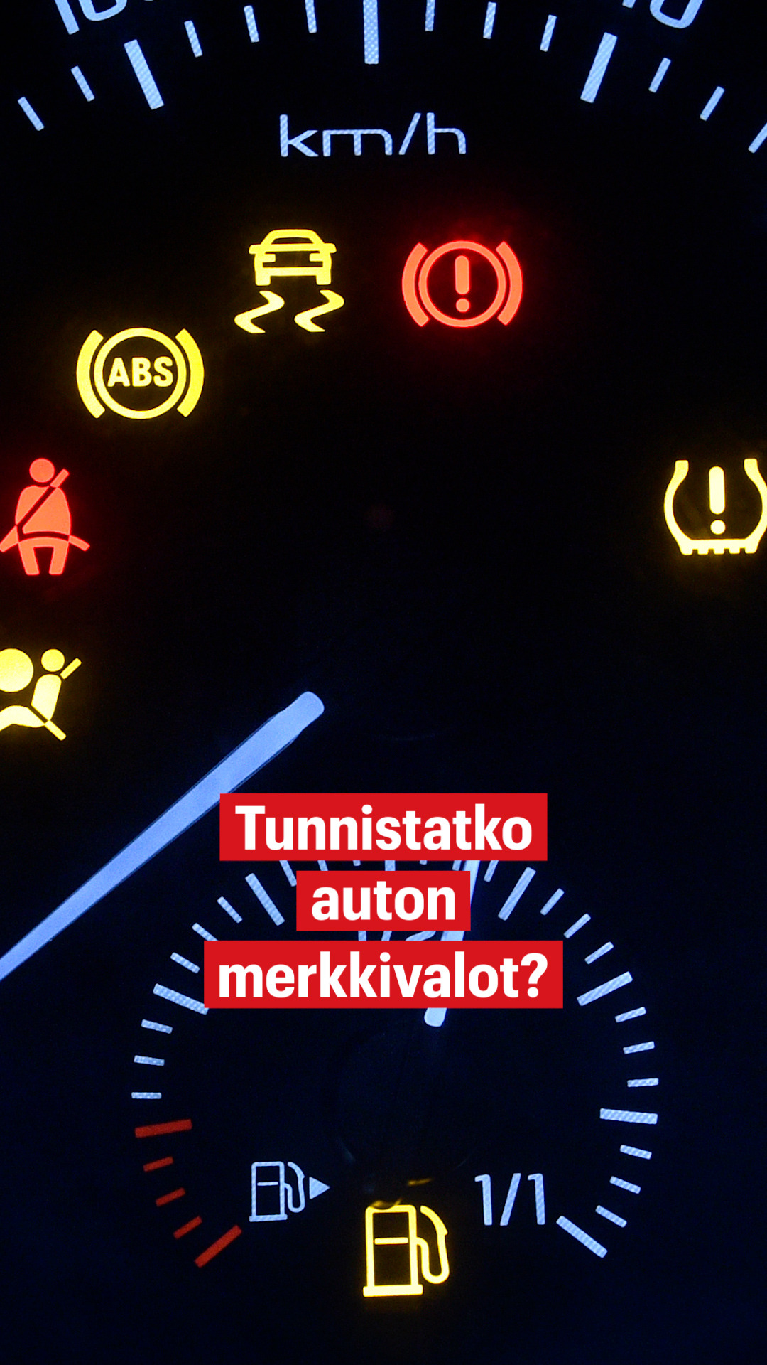 Tunnistatko auton merkkivalot? - Ilta-Sanomat