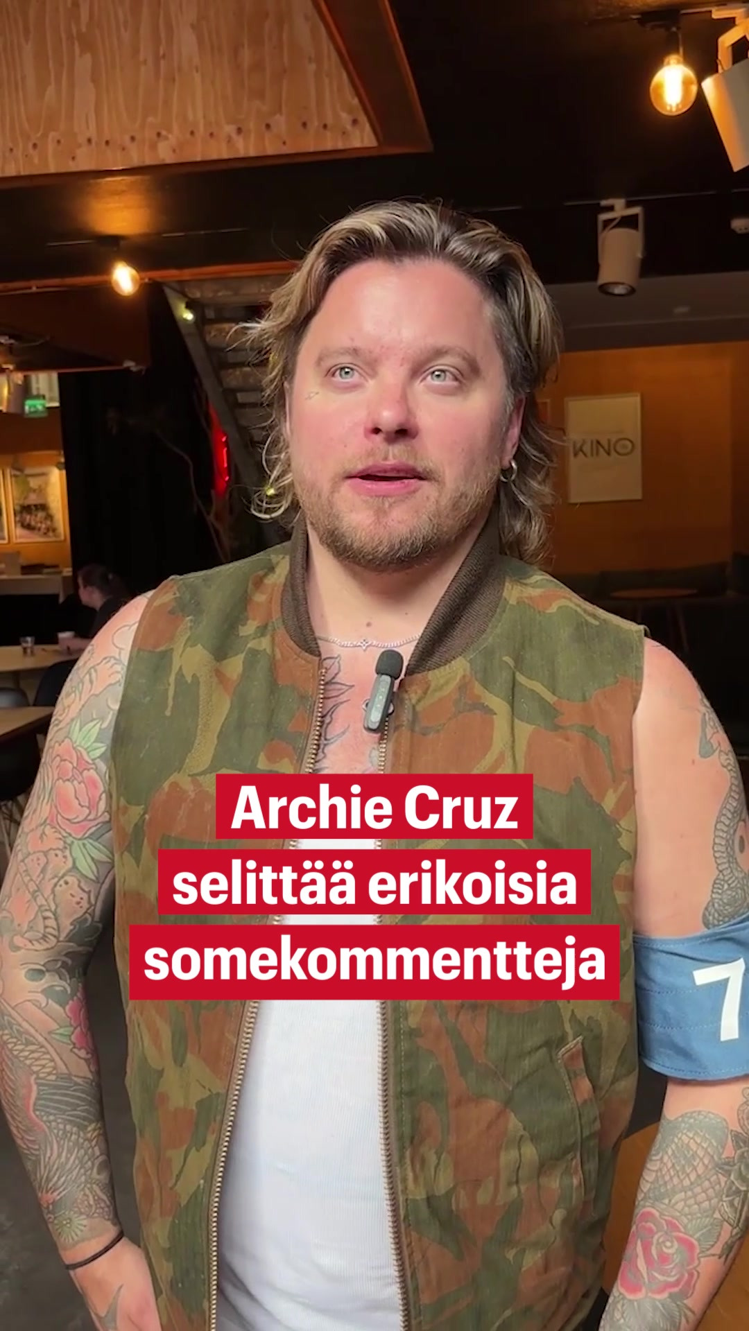 Archie Cruz selittää erikoisia somekommenttejaan - Ilta-Sanomat