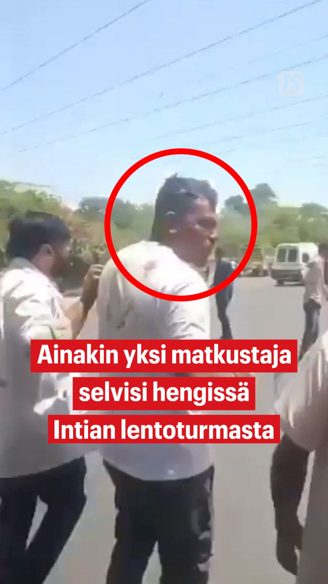 Ainakin yksi matkustaja selviytyi Intian lentoturmasta - Ilta-Sanomat