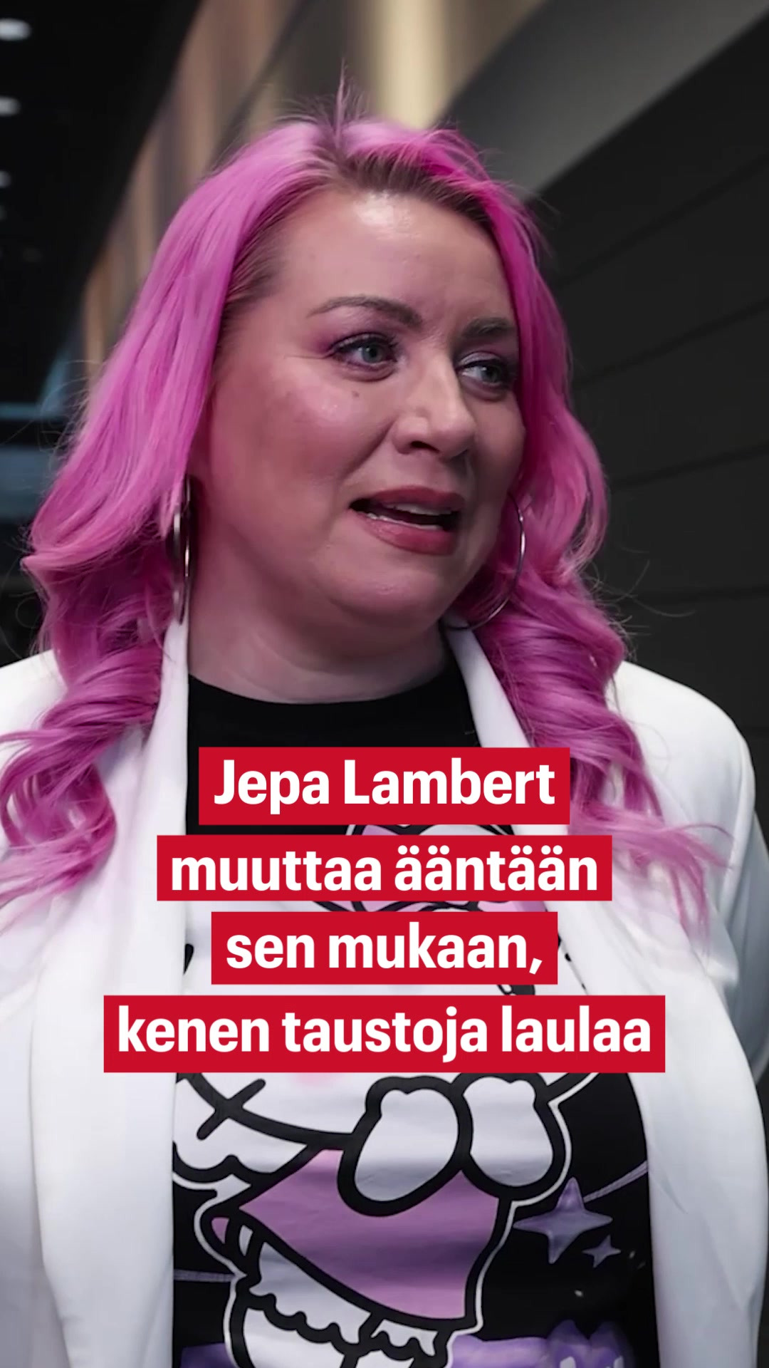 Jepa Lambert laulaa taustoja - Ilta-Sanomat