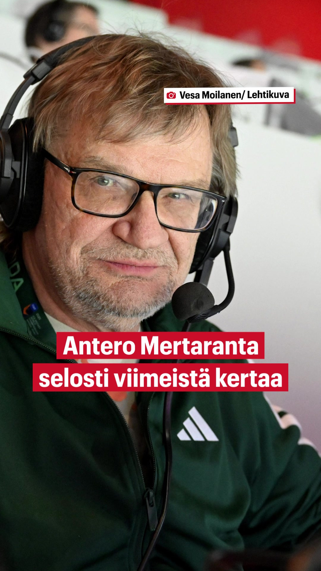 Mertaranta selosti viimeisen kerran Leijonien ottelun - Ilta-Sanomat