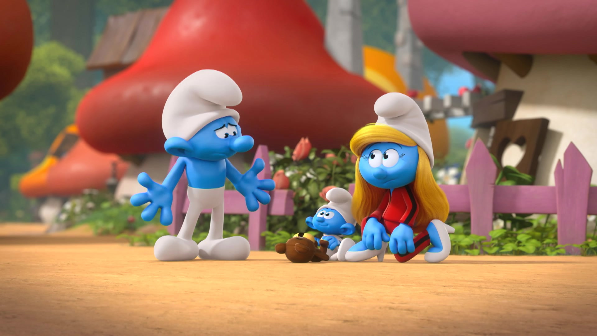 Smurffit • Kausi 2 • 24 - Vauva-sensei | Ruutu