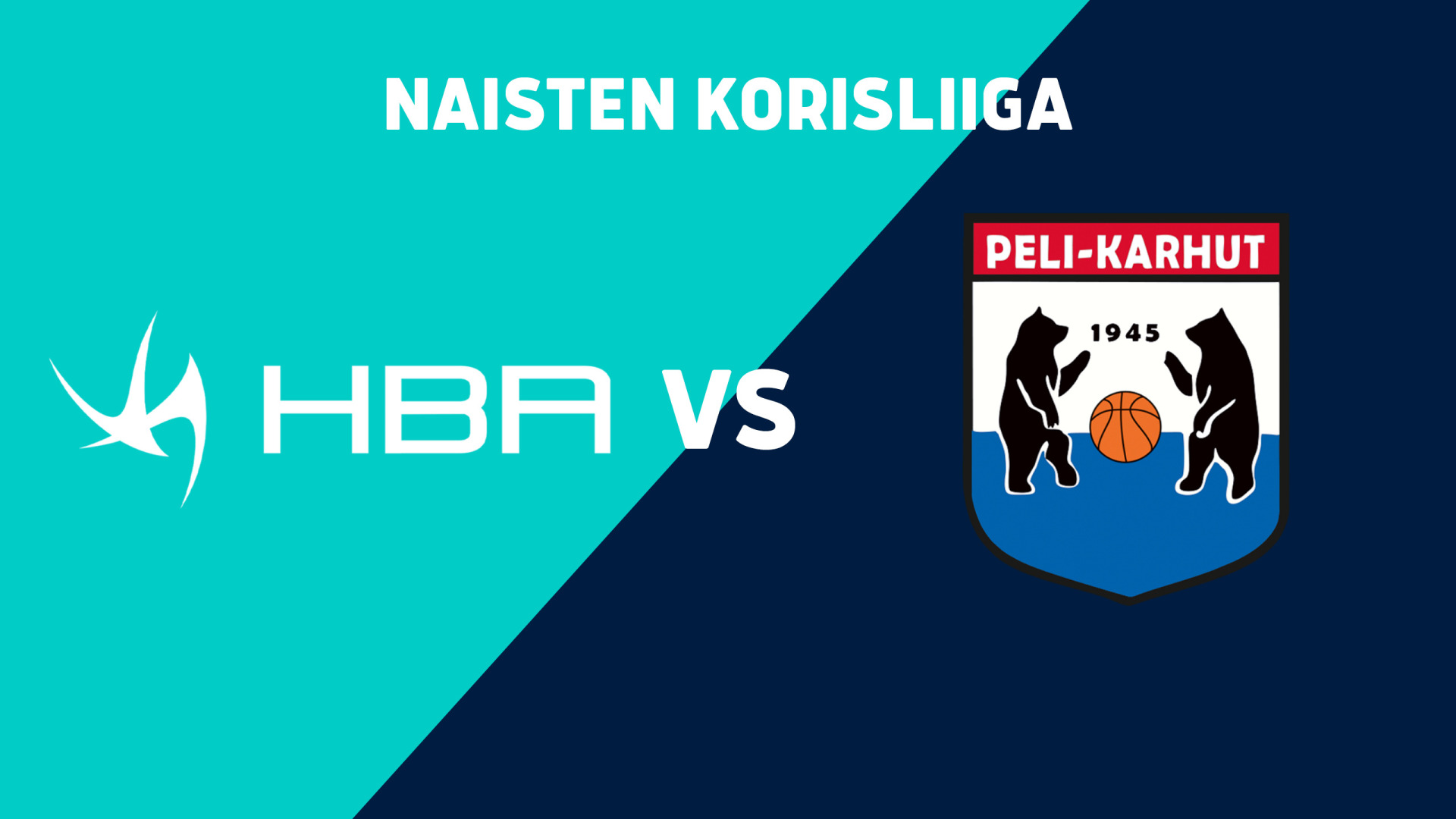 Naisten Korisliiga • Kausi 2023 • HBA-Märsky - Peli-Karhut 7.1. | Ruutu