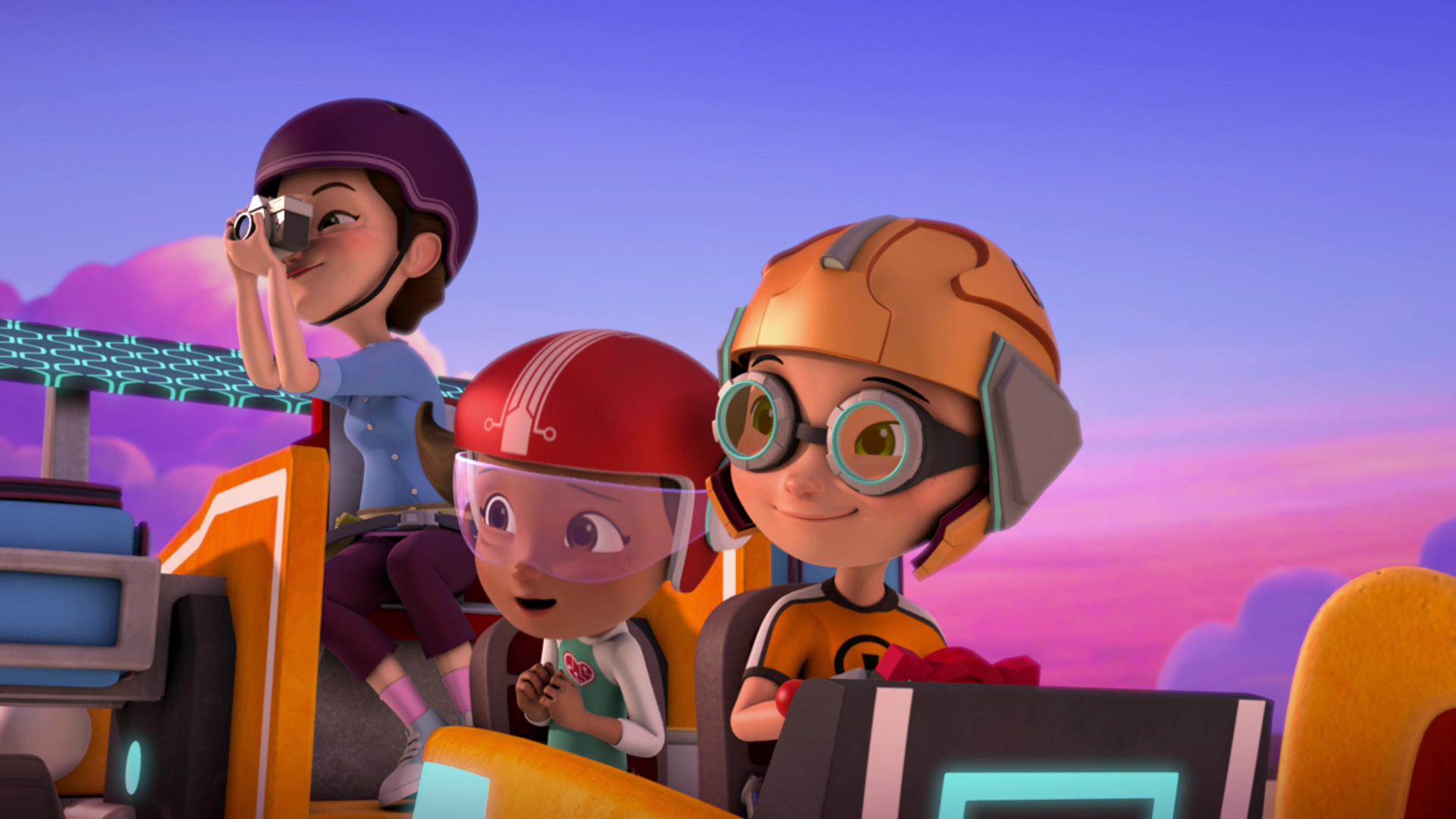 Rusty Rivets • Kausi 3 • 24 - Rustyn kirahvimatka; Rustyn rakennuskaaos ...