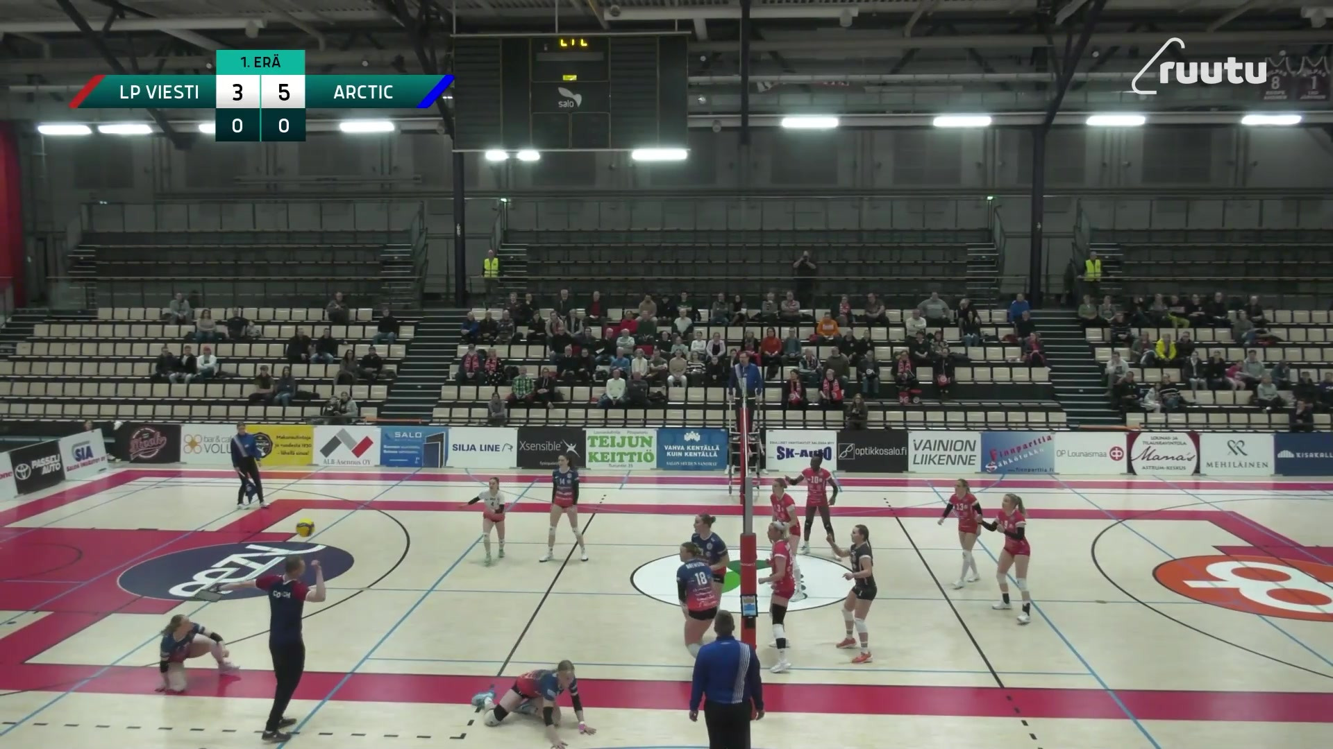Huippuhetket: LP Viesti - Arctic Volley 1.3.2025 | Ruutu