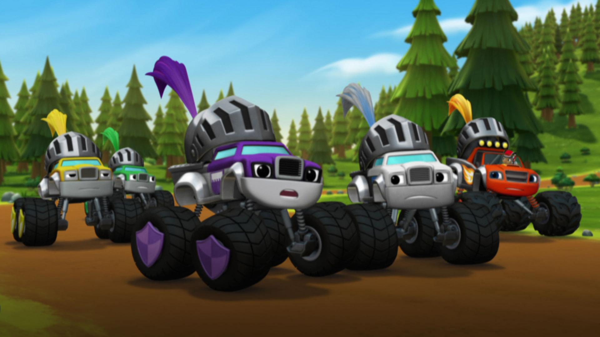 Blaze ja monsterikoneet • Kausi 3 • 4 - Knighty Knights | Ruutu