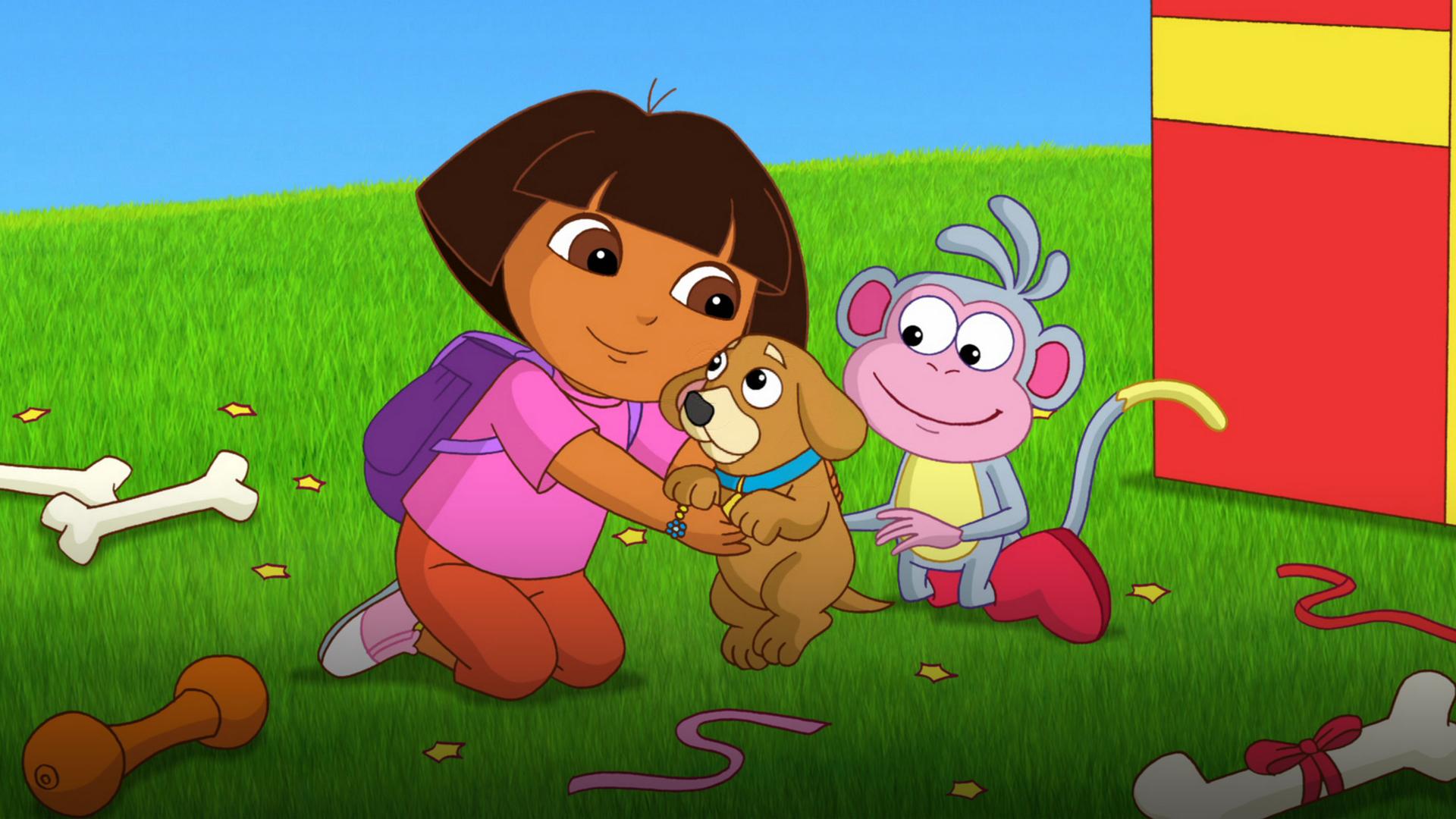 Dora The Explorer Perrito S Big Surprise Dvd Zavvi