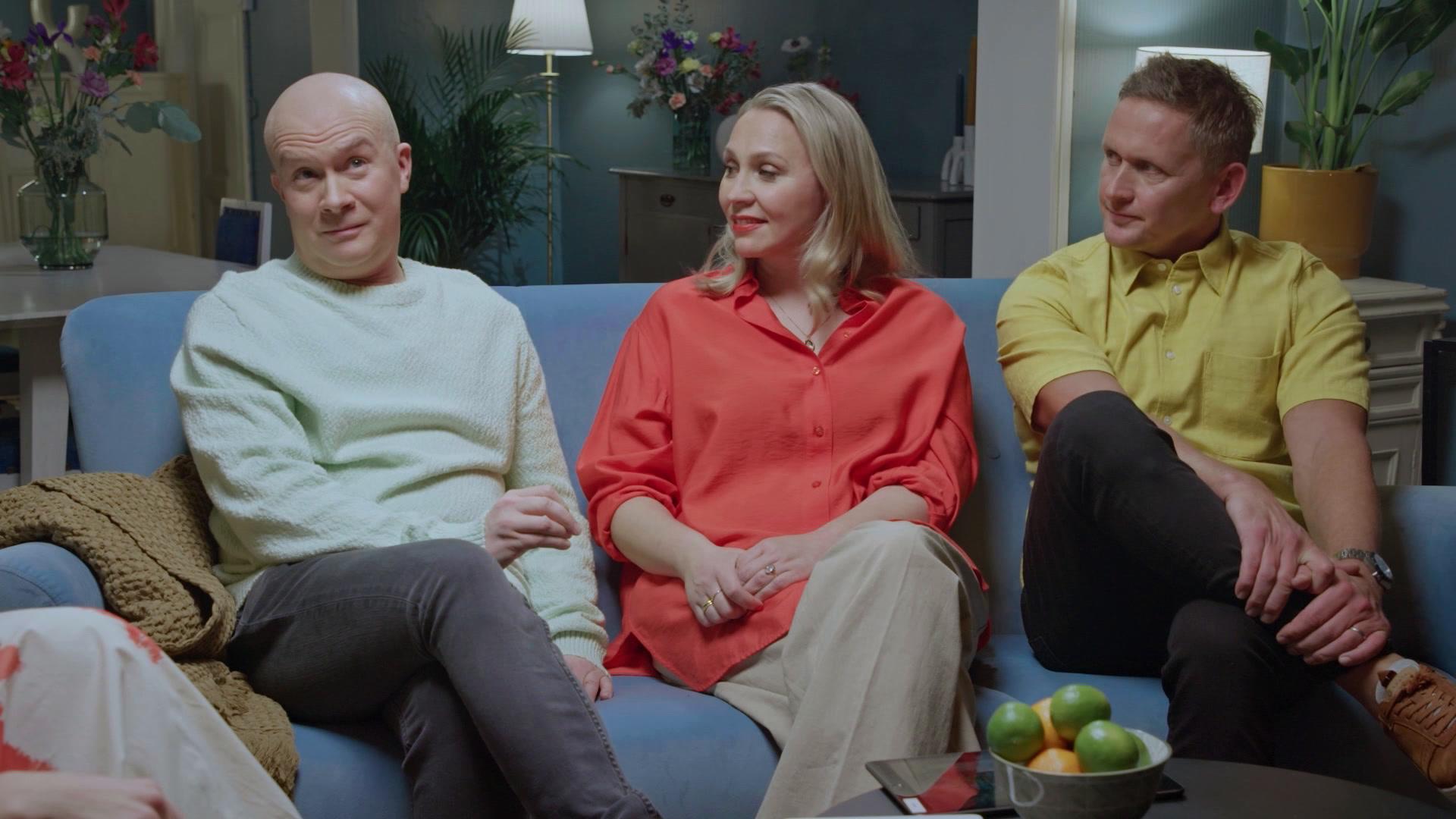 Sisustusarkkitehti Mikko Vesanen kuumottavassa tilanteessa kuvauksissa ...