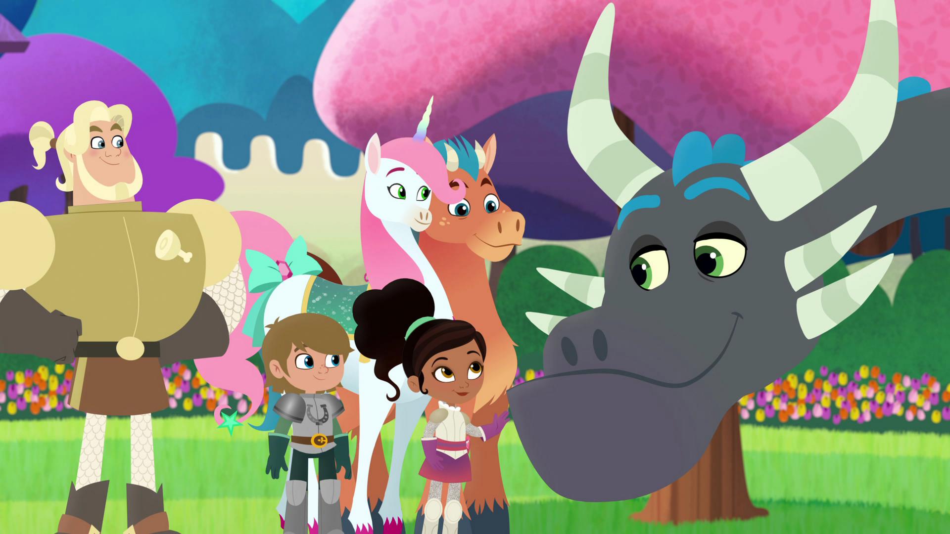 Nella the Princess Knight • Kausi 1 • 9 - Sir Coach's Knightly Trading Card; A Knight's Tale | Ruutu