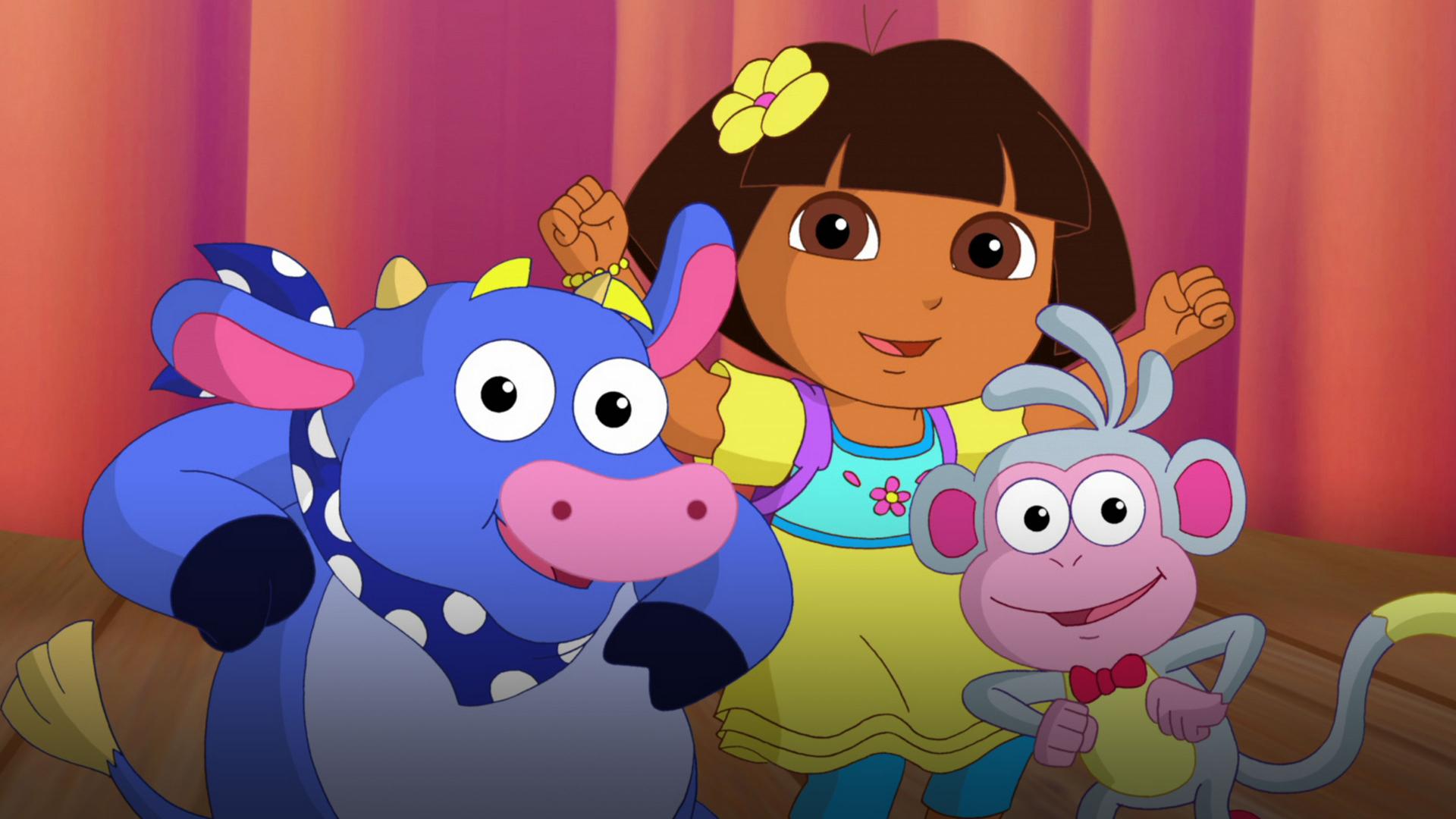 Seikkalija Dora • Kausi 8 • 14 - Dora's Rainforest Talent Show | Ruutu