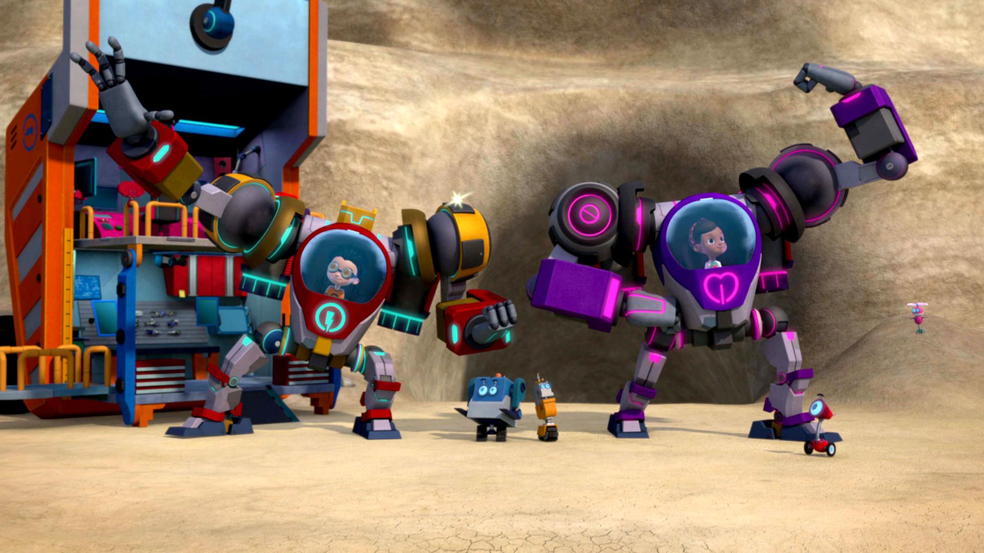 Rusty Rivets • Kausi 2 • 14 - Super Rusty vs. Super Villain Bot; Rusty ...