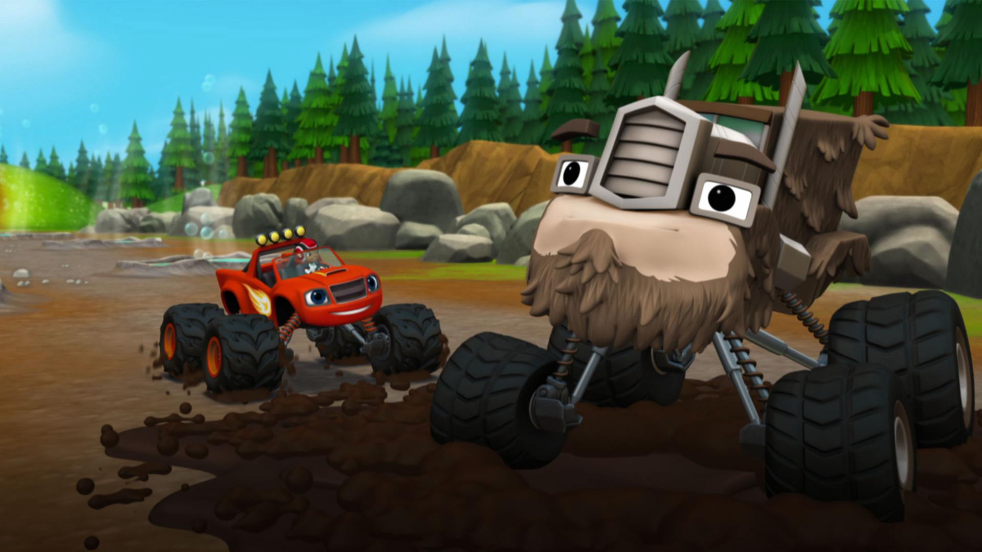 Blaze ja monsterikoneet • Kausi 3 • 5 - Mega Mud Robot | Ruutu