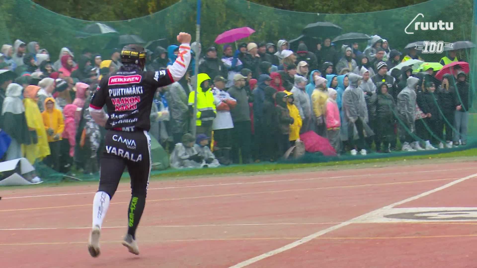 Manse avaa miesten finaalin juoksutilin! Mestaruus katkolla Vimpelille ...