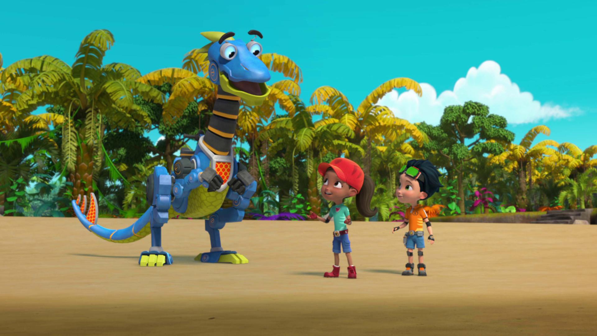 Rusty Rivets • Kausi 3 • 7 - Rusty's Treasure Island; Rusty's Raptor ...