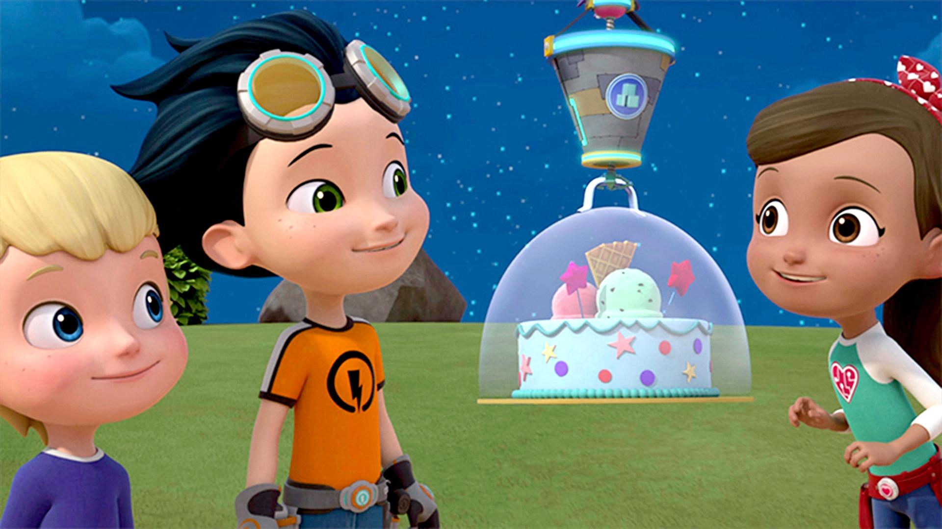 Rusty Rivets • Kausi 2 • 10 - Rusty and the Birthday Surprise; Rusty's ...