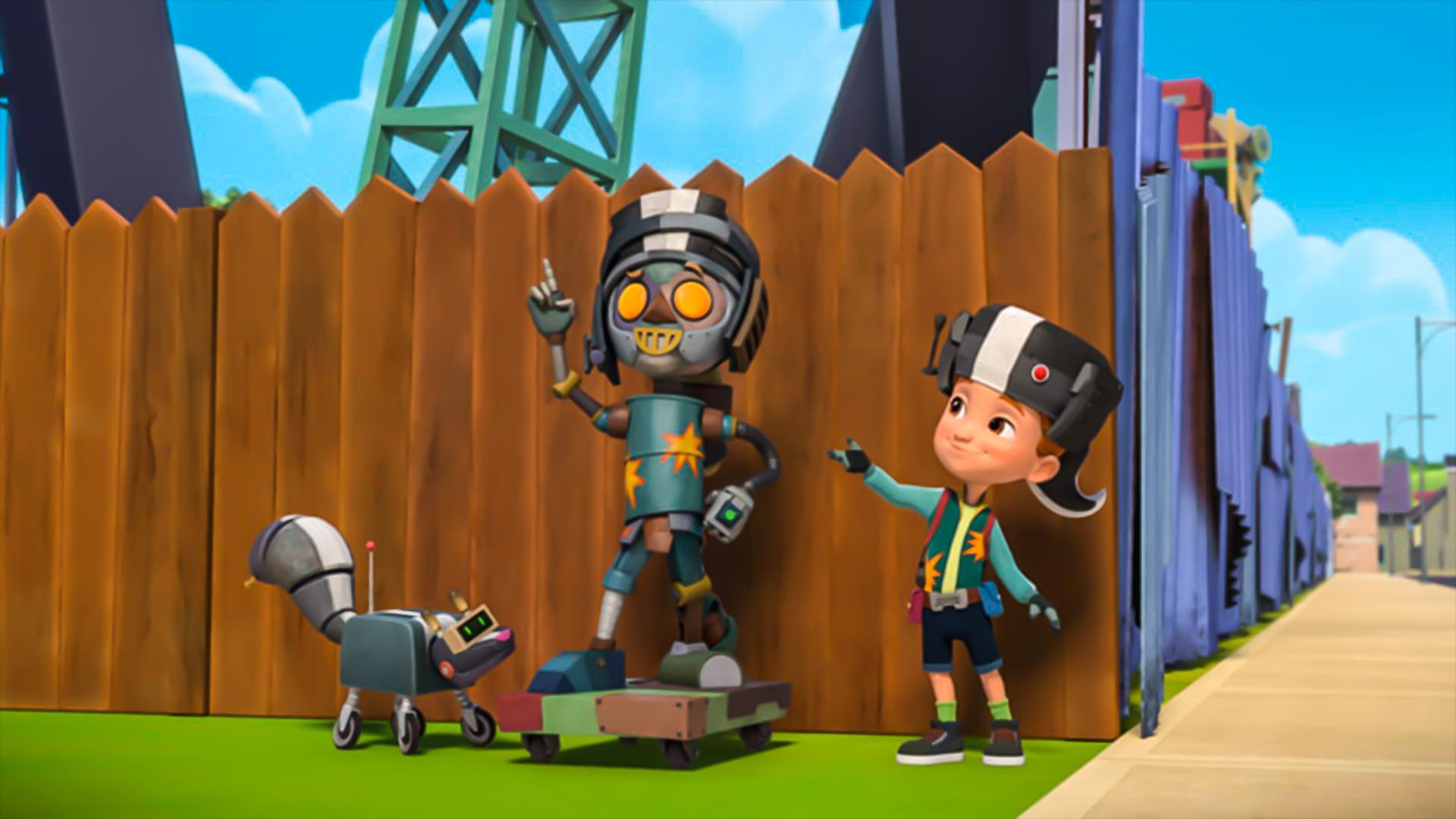 Rusty Rivets • Kausi 3 • 20 - Rustyn patsasjahti; Rusty ja Giga-Biitti ...