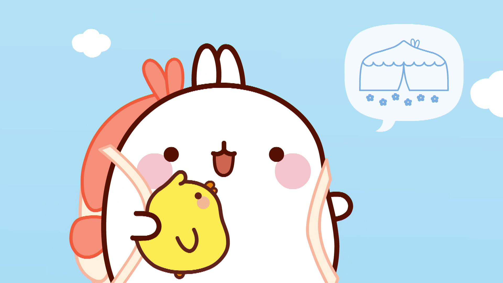 Molang-pupu • Kausi 1 • Jakso 11 • 11 - Retkeilijät | Ruutu