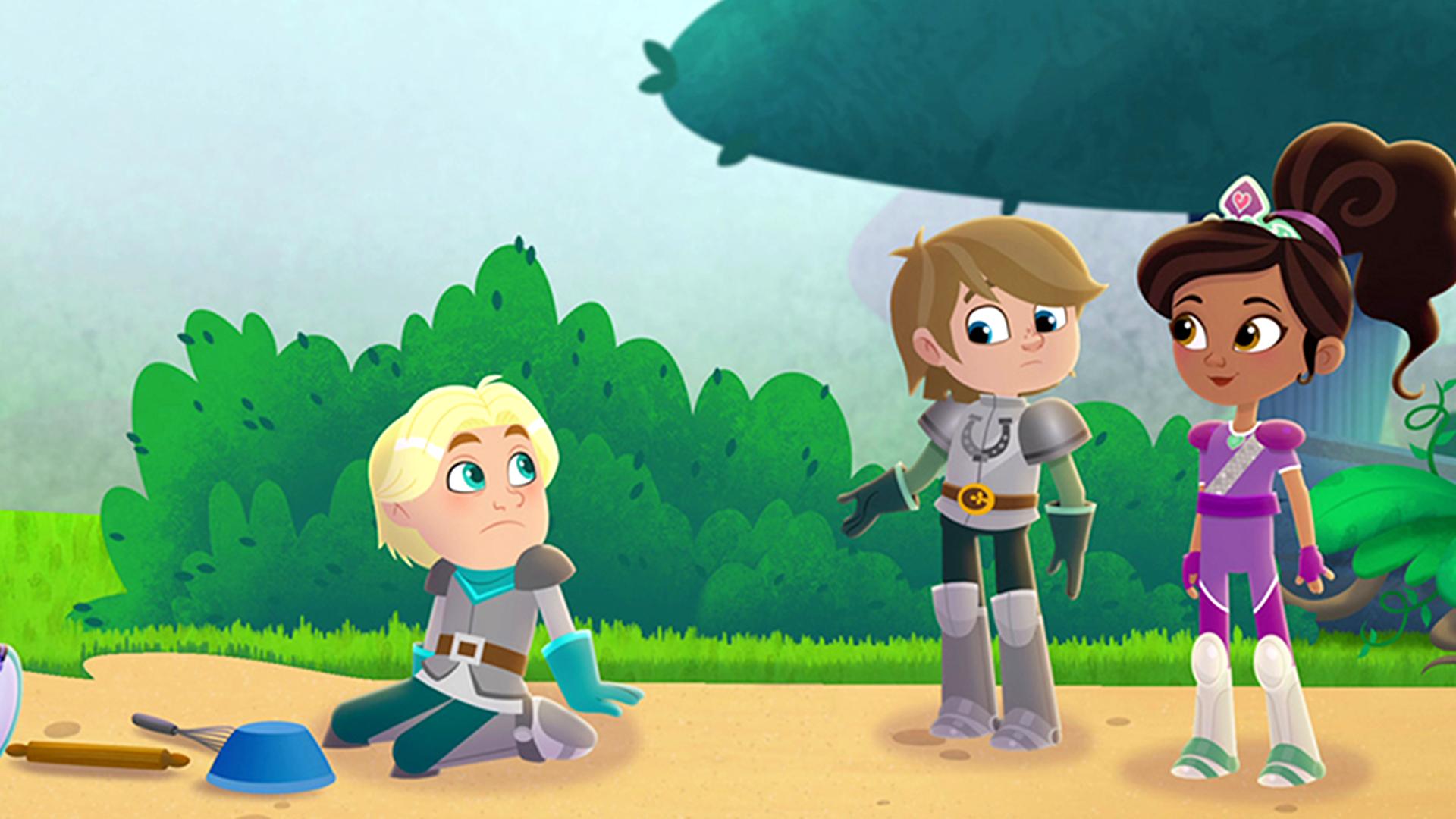 Nella the Princess Knight • Kausi 2 • 7 - Trinket's Bad Hair Day ...