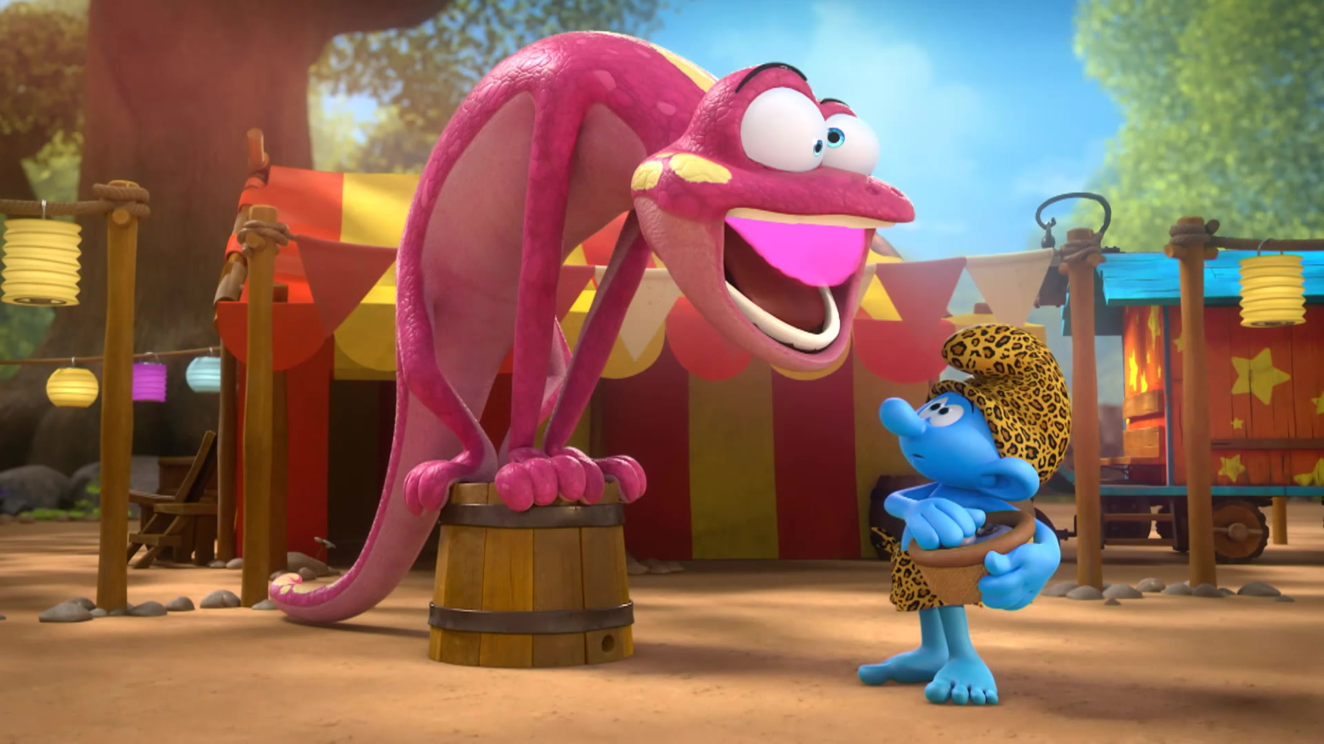 Smurffit • Kausi 2 • 39 - Lähden sirkukseen! | Ruutu