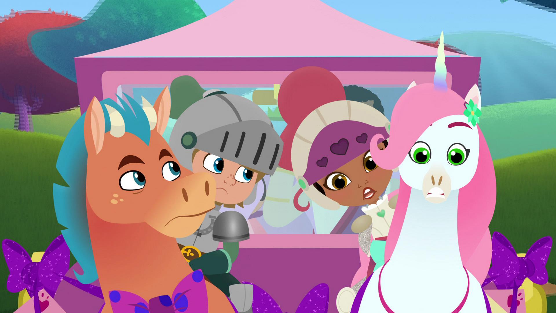 Nella the Princess Knight • Kausi 1 • 7 - The Sparkle Fest Showdown; The Sparkle Splash Friends ...