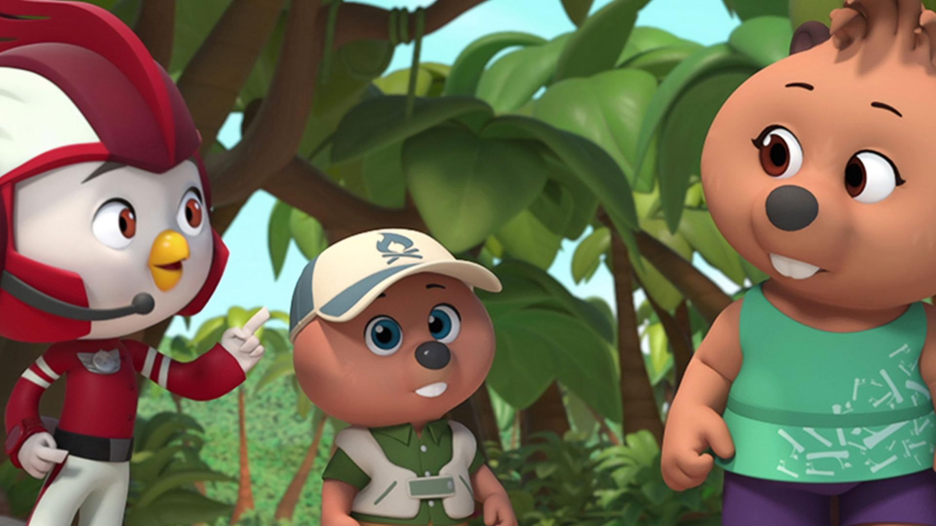 Top Wing • Kausi 1 • 10 - Beaver Dam Rescue; The Great Goat-Cart Race ...