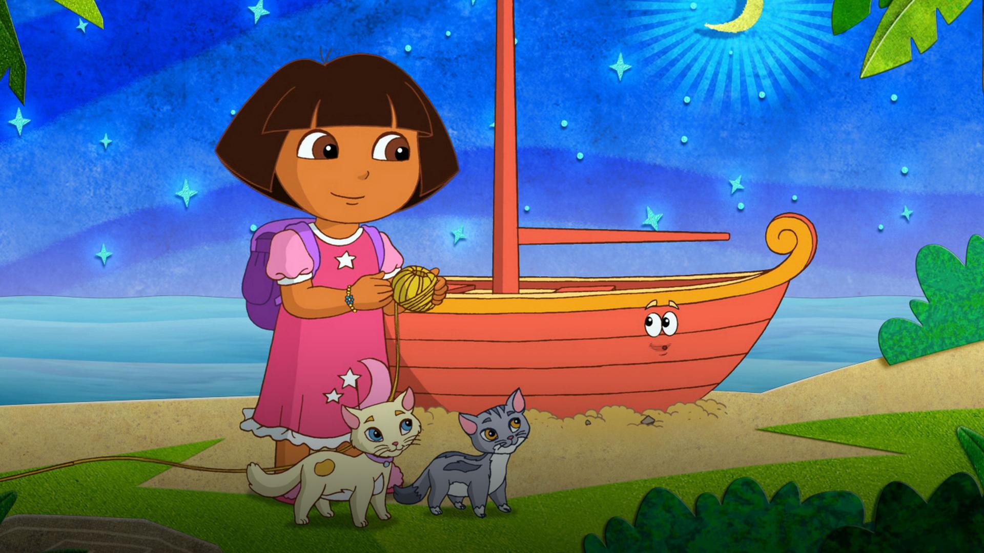 Seikkalija Dora • Kausi 7 • 6 - Dora's Moonlight Adventure | Ruutu