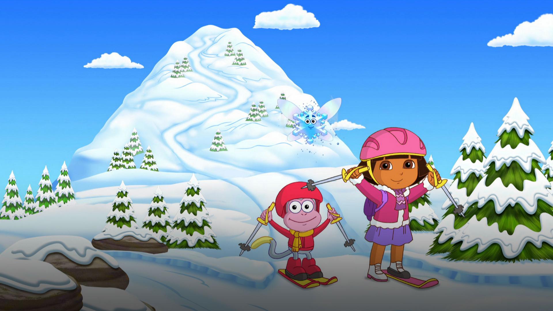 Seikkalija Dora • Kausi 8 • 11 - Dora's Ice Skating Spectacular | Ruutu