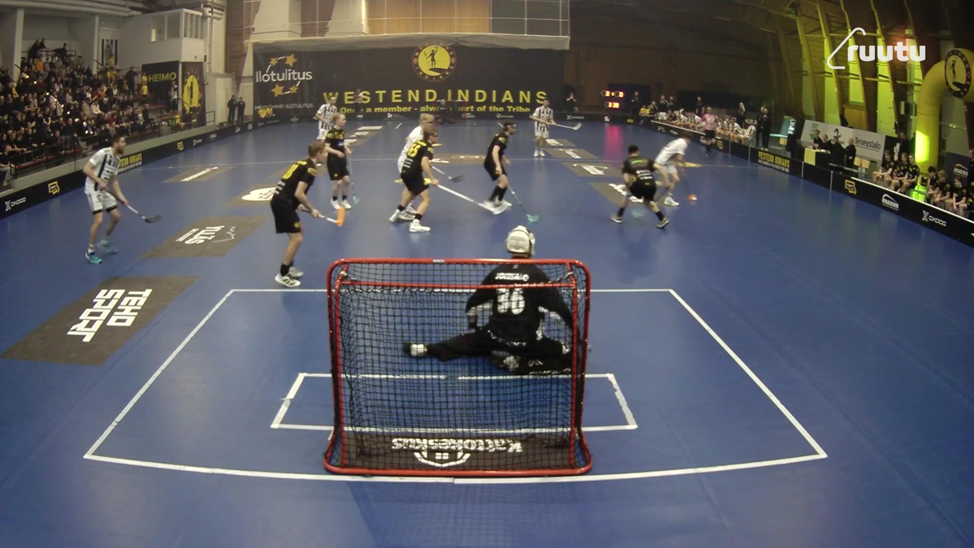 Maalikooste: Indians - TPS 22.3.2023 (4. puolivälierä) | Ruutu